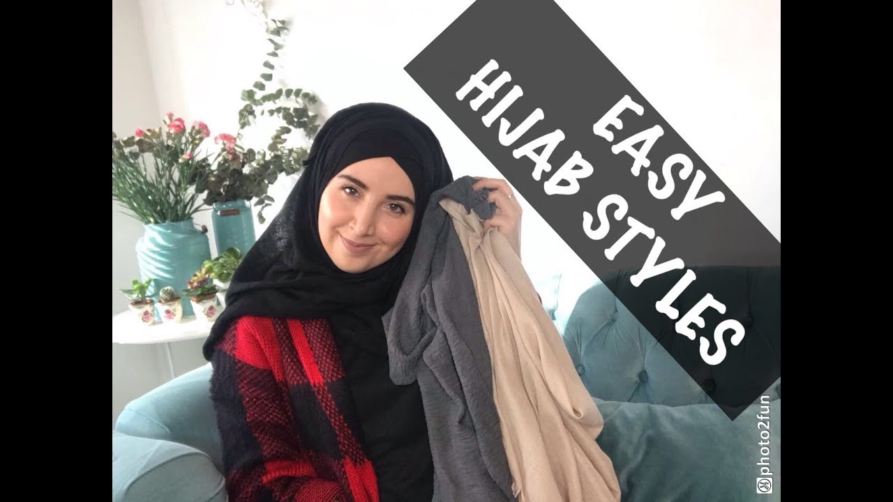 4 EVERYDAY HIJAB TUTORIAL | Hijabflowers - YouTube