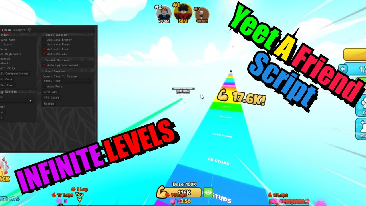 [NEW] Roblox Yeet A Friend Script - YouTube