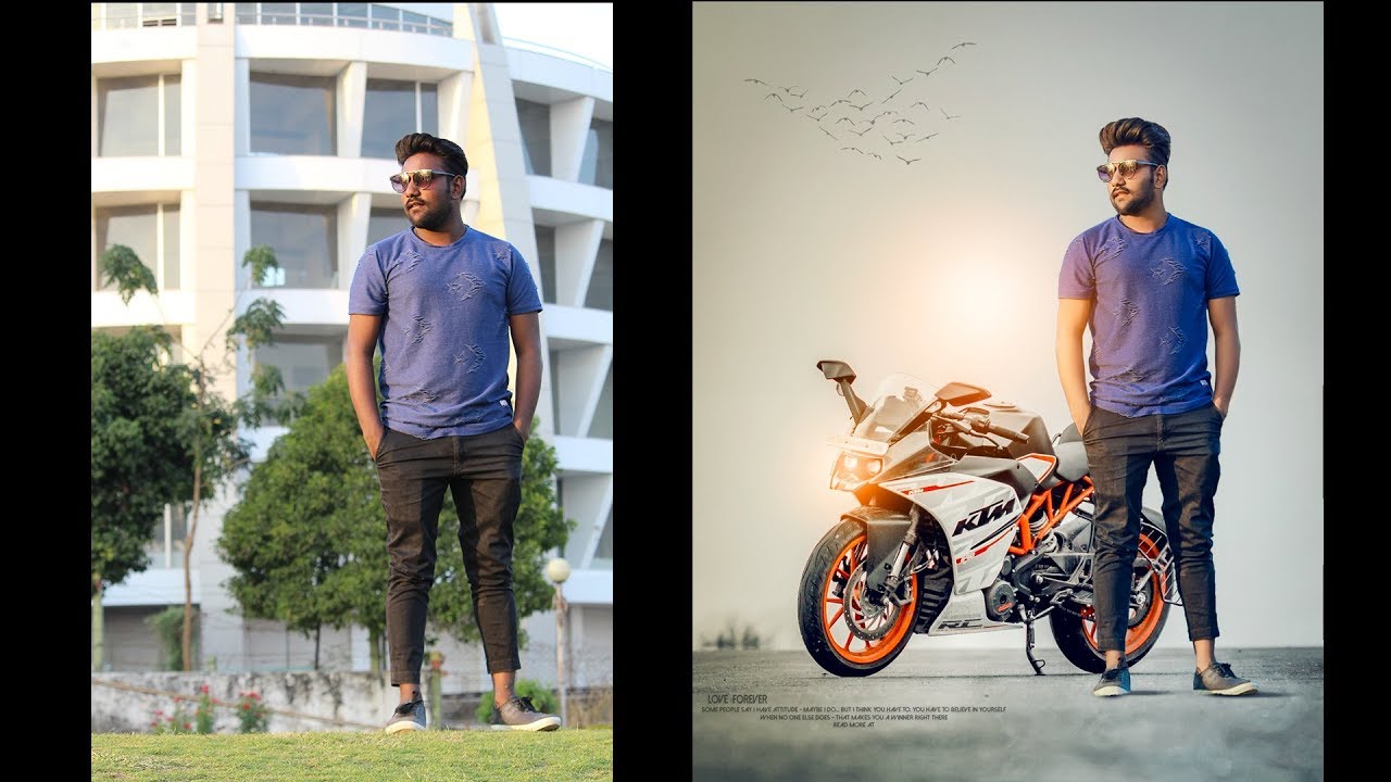 PS CC 2018 editing || KTM bike ps best Editing || Photoshop ...