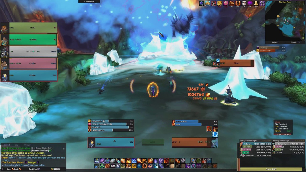 World of Warcraft : Midsummer Festival 2017 - Ahune the Frost Lord ...