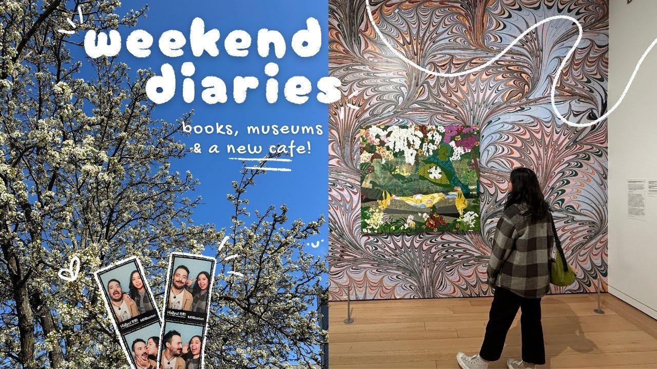 weekend diaries // cute graphic novels, museum trip, new cafe & a mini ...