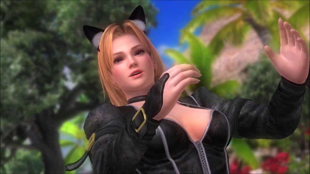 DOA5 Tina (ティナ、猫耳コスチューム) Cat Suit - YouTube