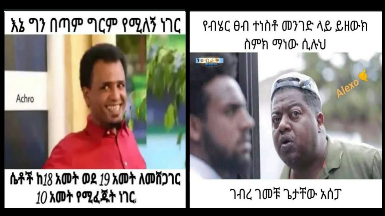 ሀበሻን Memes | የብሄር ፀብ… - Ethiopia Memes & jokes | #2022 #comedy #ቀልድ #11 ...