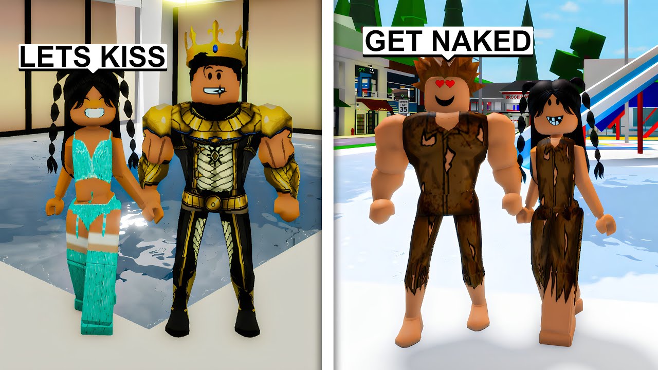 Brookhaven, But I Enter A RICH ODER POOL PARTY ONLY.. (Brookhaven RP🏡 ...