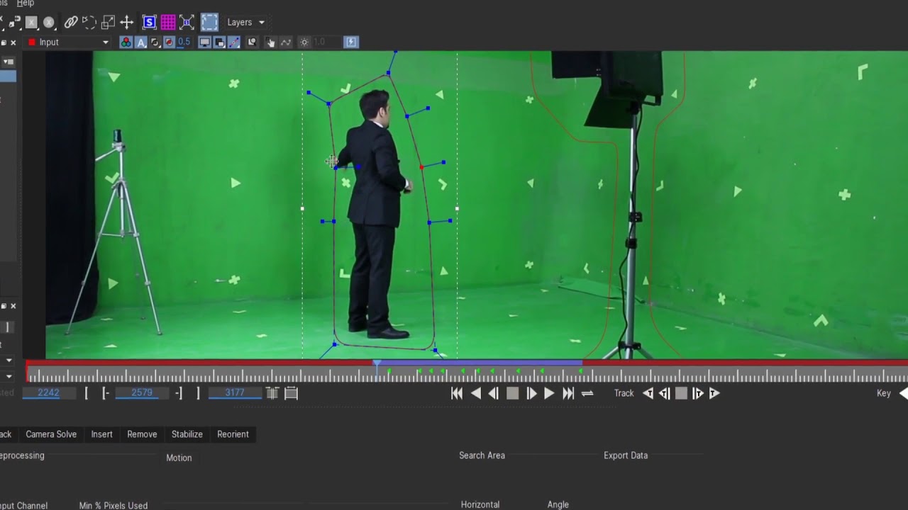 Rotoscopy and camera solving - YouTube