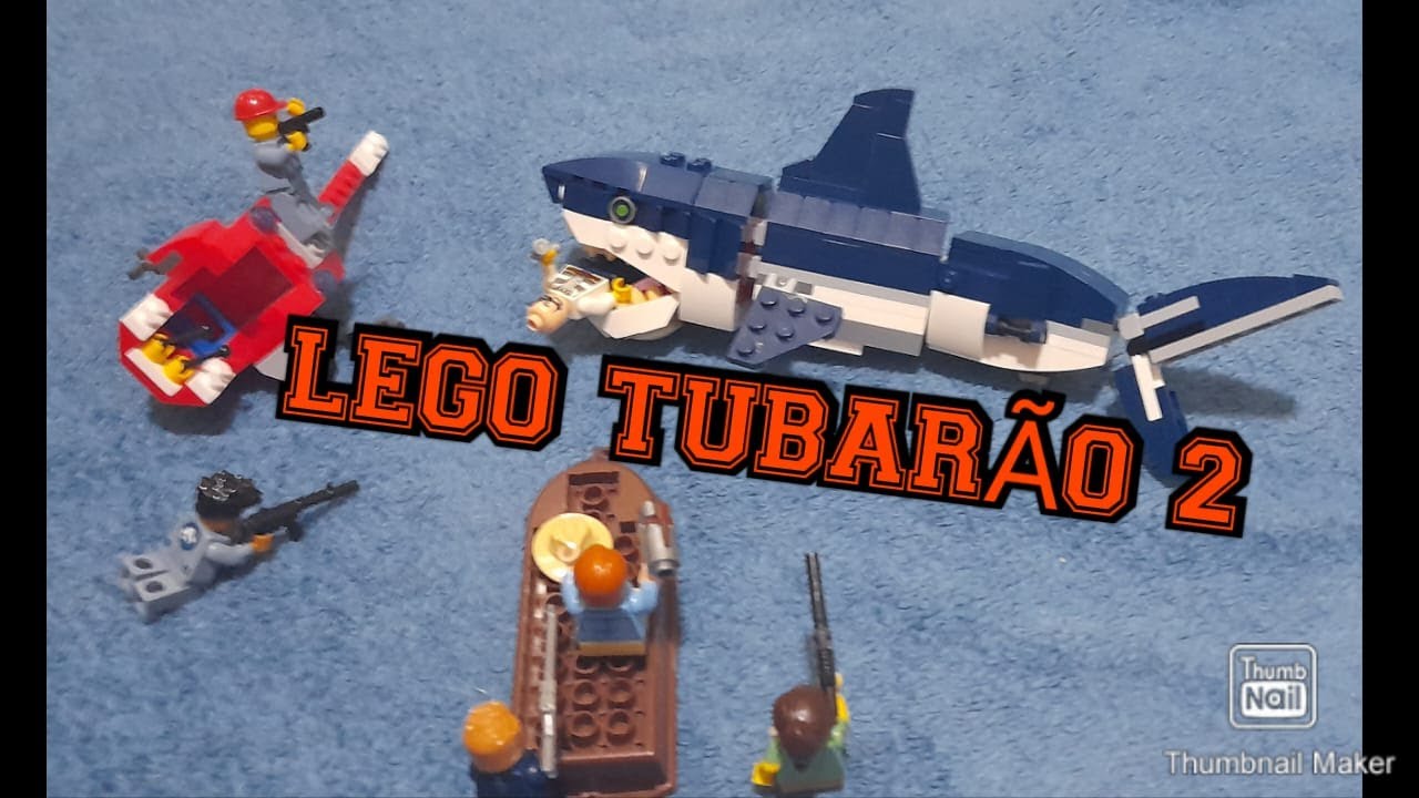 LEGO TUBARÃO 2 - YouTube