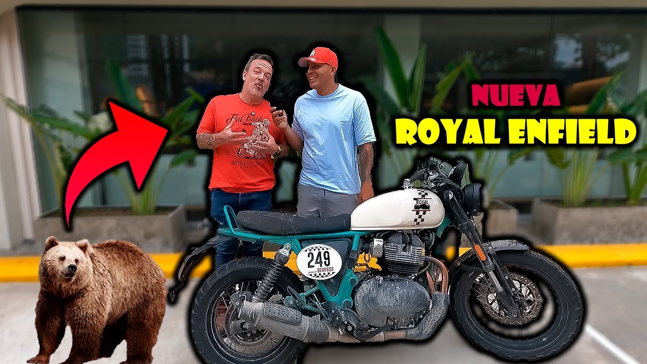 NUEVA ROYAL ENFIELD "OSO" - Andrea/Daniel Fernández ️ - YouTube