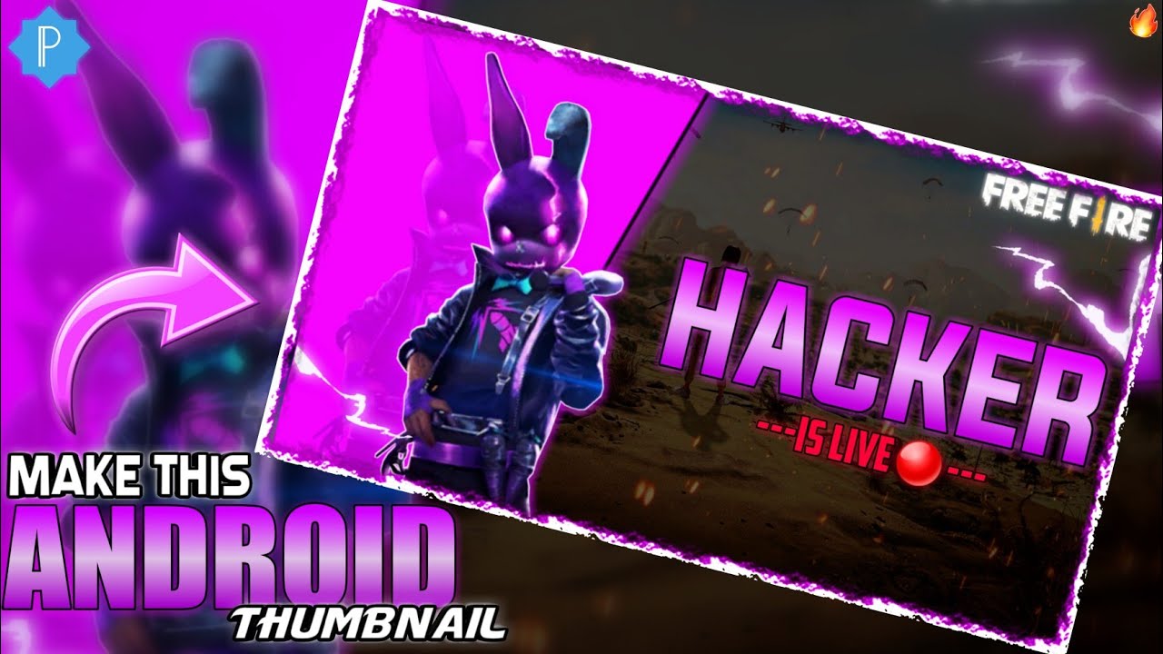 How to Make Free Fire Live Stream Thumbnail On Android || How to Make ...
