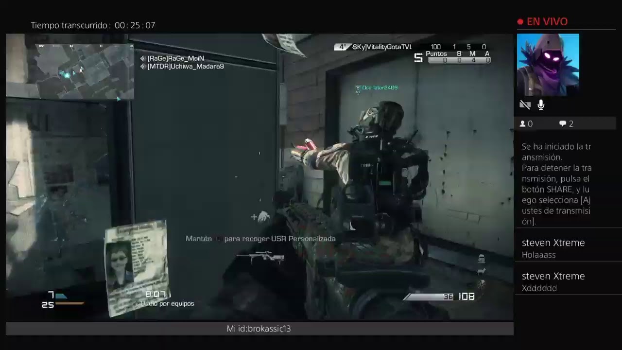 Directo de Call of duty ghost ñlkk - YouTube