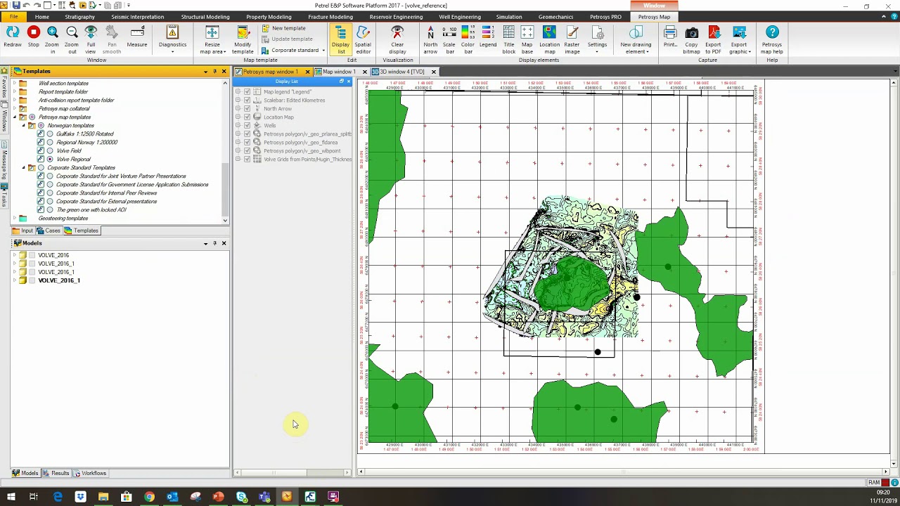 Petrel Mapping Module by Petrosys (PMMbP) - Map Templates - YouTube