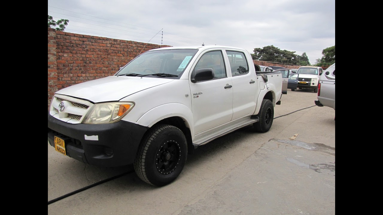 Toyota Hilux Panel Beating Harare Farchis Panel Beaters - YouTube