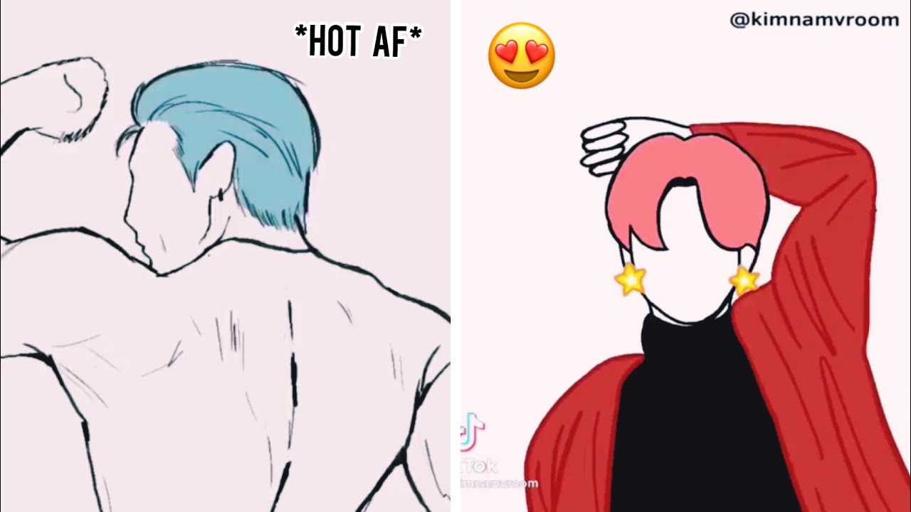 bts animation from tiktok to lighten up your mood - YouTube