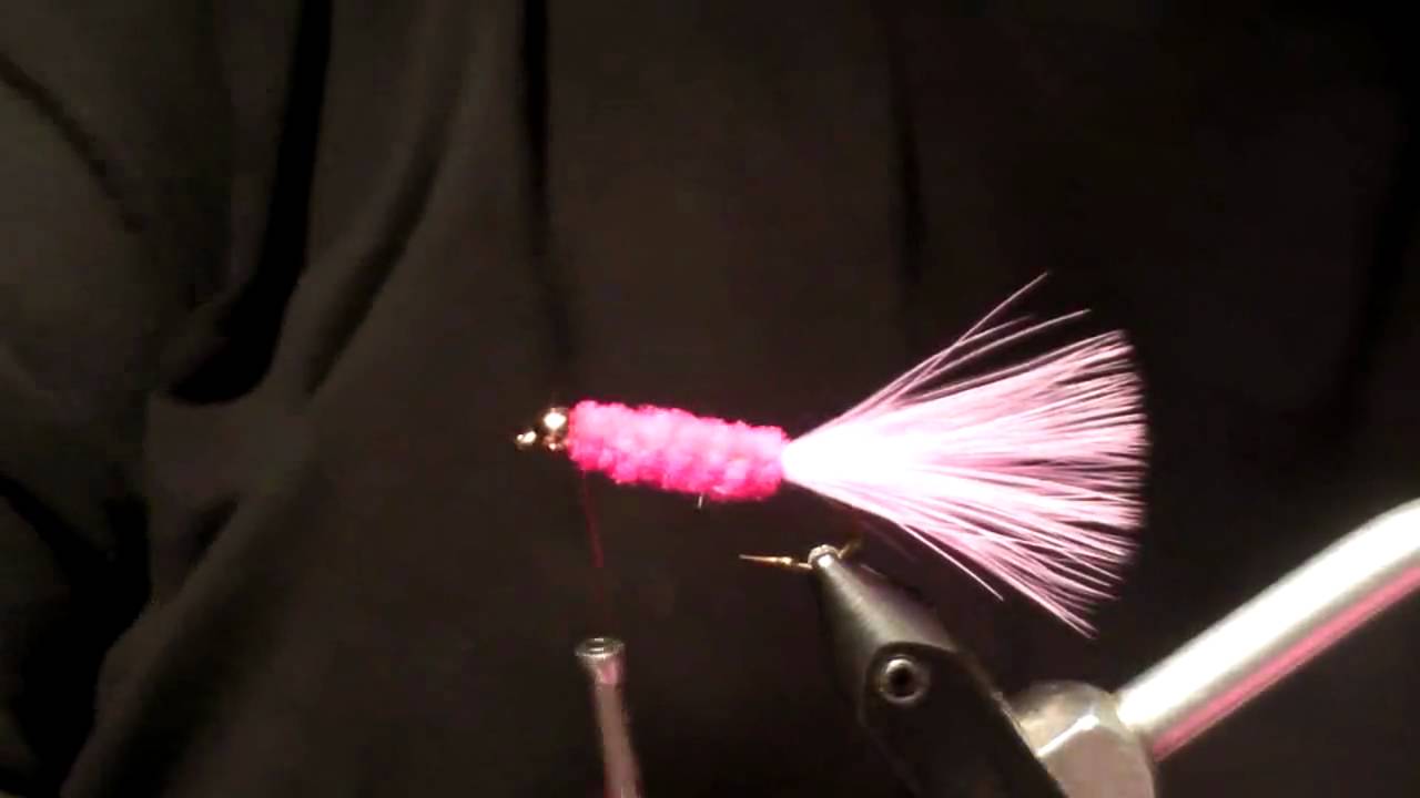 FlySpoke Fly Tying Crazy In Pink Steelhead Trout Fly Fishing - YouTube