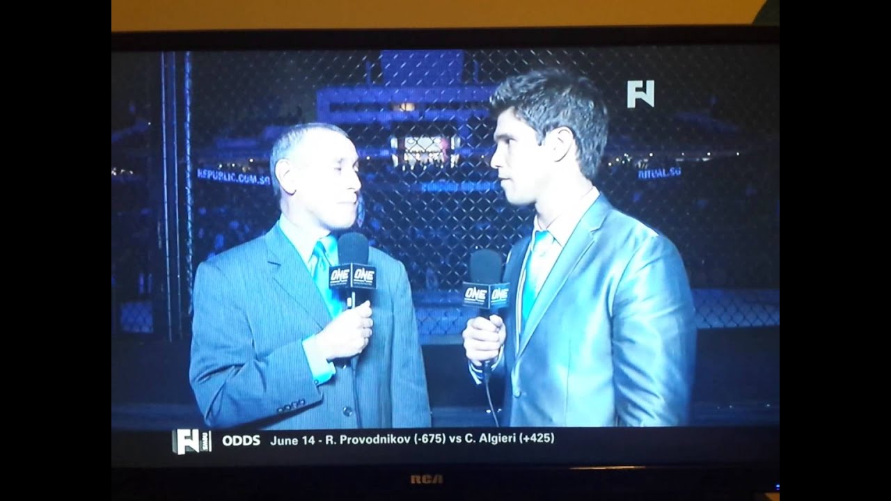 ONE Fighting championship commentator fail. - YouTube