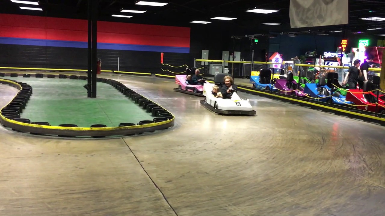 K waves on go kart - YouTube