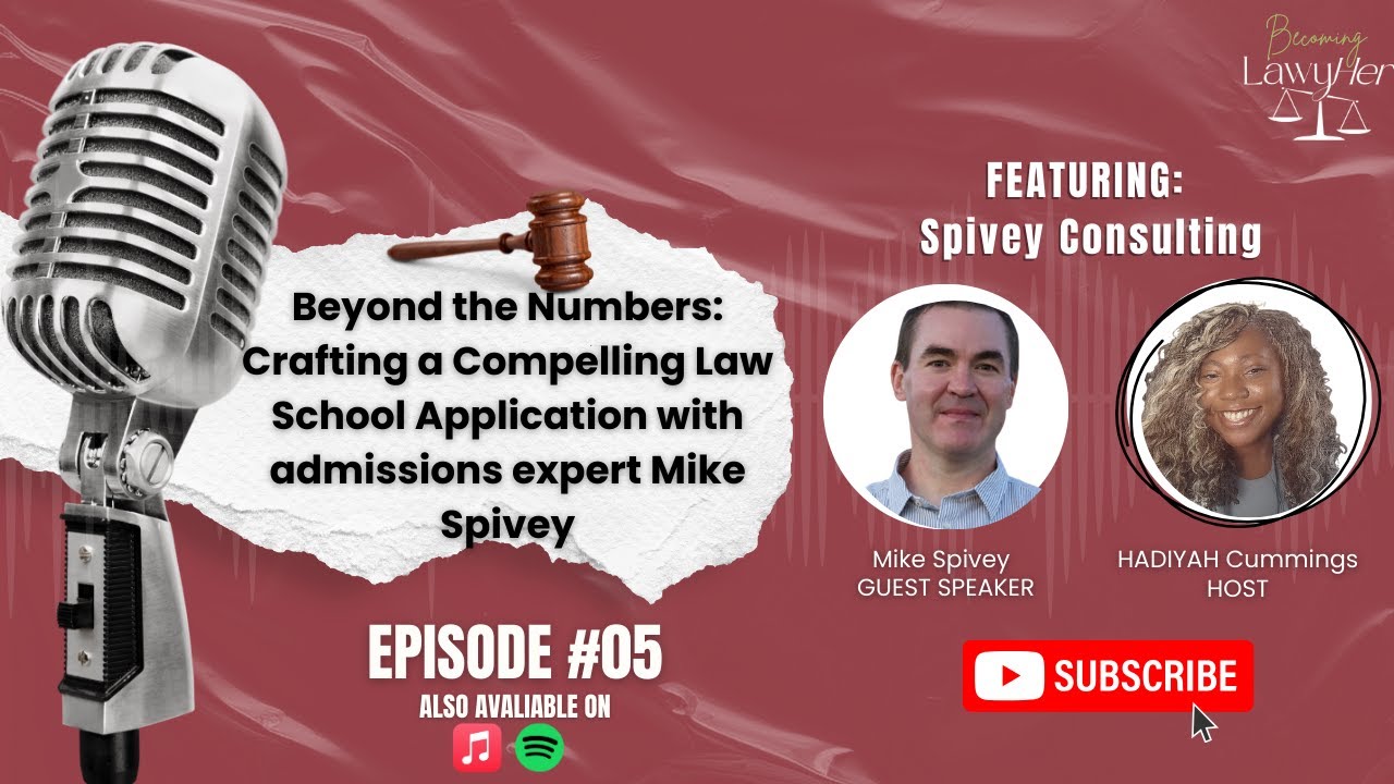 How to "Stand Out" in Law School Admissions | Mike Spivey Interview ...