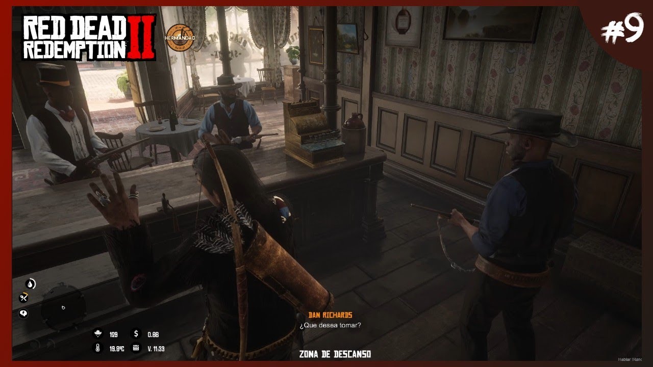 RDR2 Roleplay 🤠 T3 (La Hermandad RP) #9 - NOS ATRACAN EN LA TABERNA DE ...