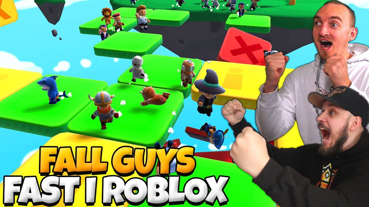 VI KÖR FALL GUYS FAST I ROBLOX - YouTube