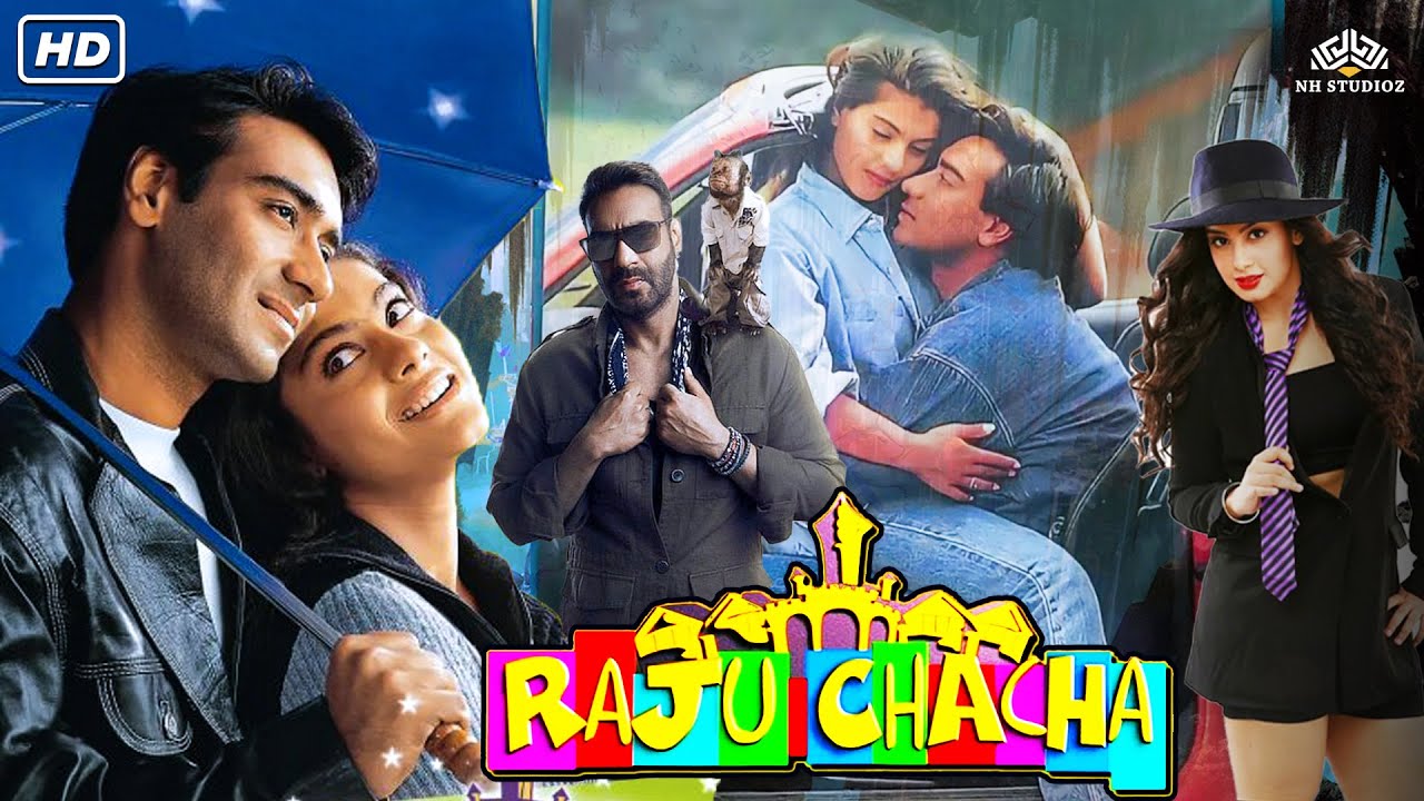 Raju Chacha Hindi Comedy Full Movie | Ajay Devgn, Kajol, Johnny Lever, Rishi Kapoor, Tiku ...