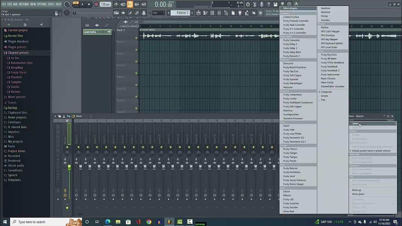 How to Edit Audio in FL Studio 22 || Complete Audio Editing || FL Studio Chapter#1 - YouTube