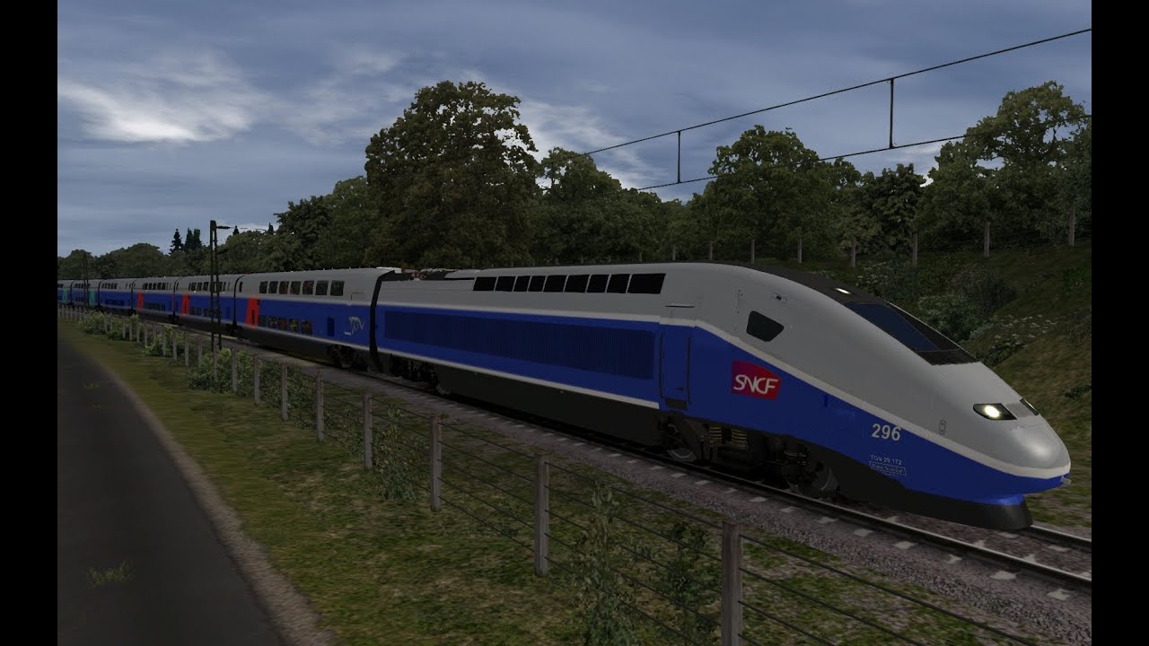Train Simulator 2013 RW4 Gameplay Test Track TGV Duplex [Full HD] - YouTube