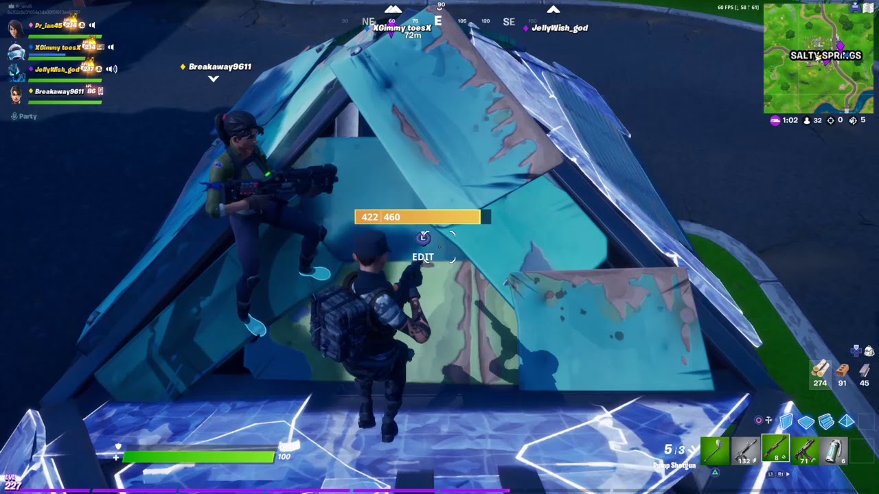 Victor fortnite squad - YouTube