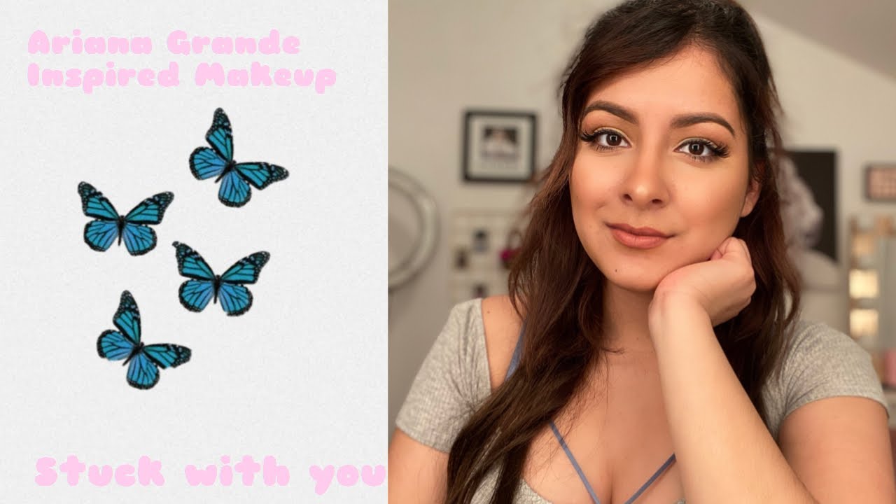Ariana Grande Stuck With You Makeup Look | Maritza Becerra - YouTube