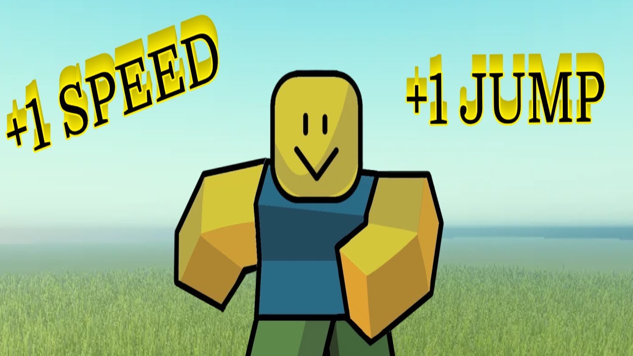 You Get Fast and a higher jump Every Second (Roblox) - YouTube
