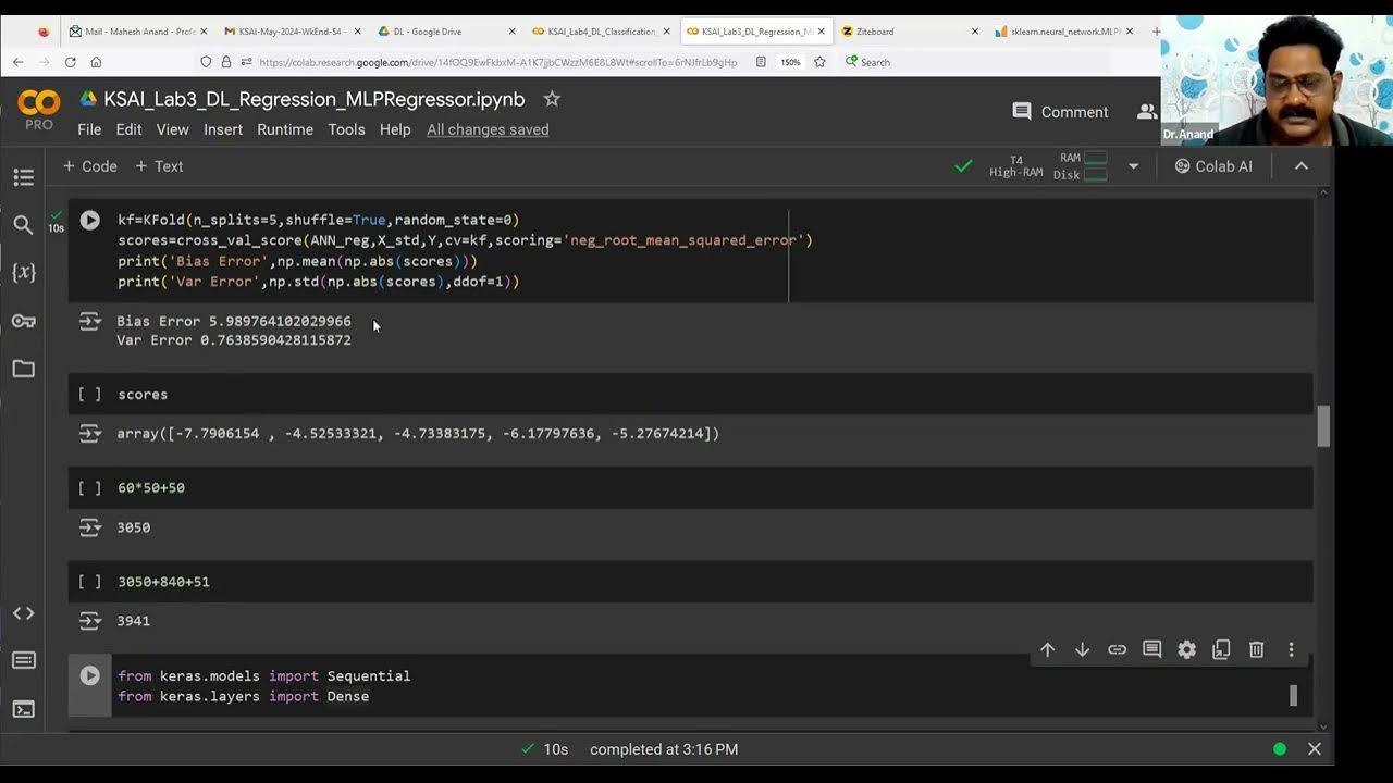 From Scikit-Learn to TensorFlow: A Deep Dive into ANN Regression! (KSAI-8) - YouTube