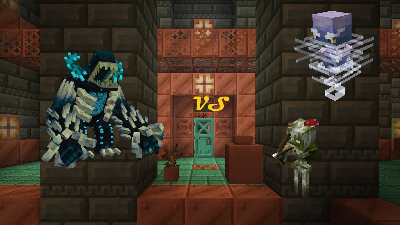 Wardens PLUS+ vs Tricky Trials Mobs | Minecraft BE - YouTube