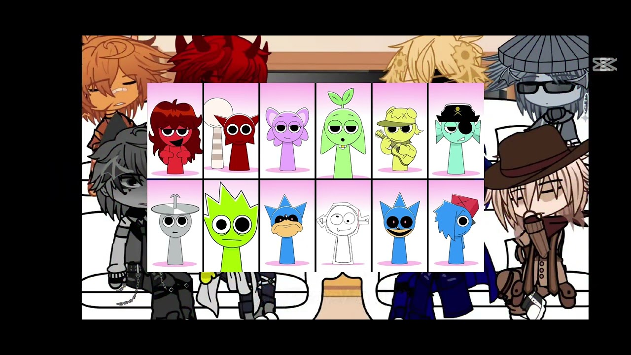 Sprunki React To.. Sprunki ALL Phases | Incredibox Compilation COMPLETE ...