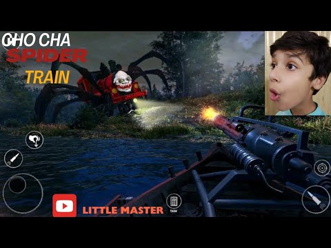 Cho Cha Spider Train #littlemaster #spiderman #spidertrain # ...