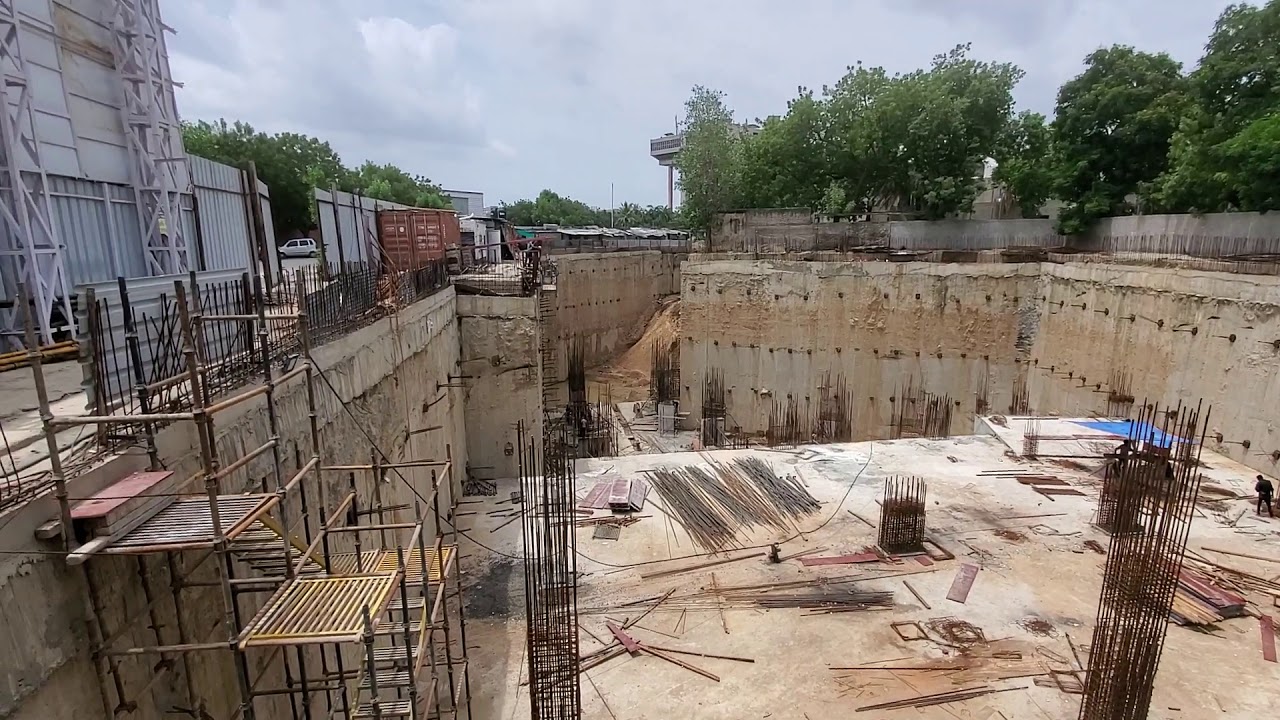 Diaphragm Wall for deep Basements by Heritage - YouTube