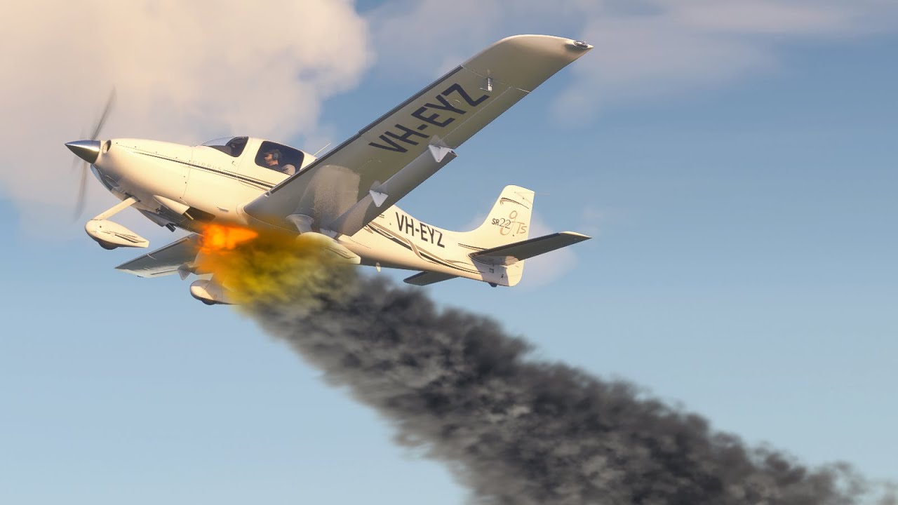 Engine FAILURE in Microsoft Flight Simulator 2020 - YouTube