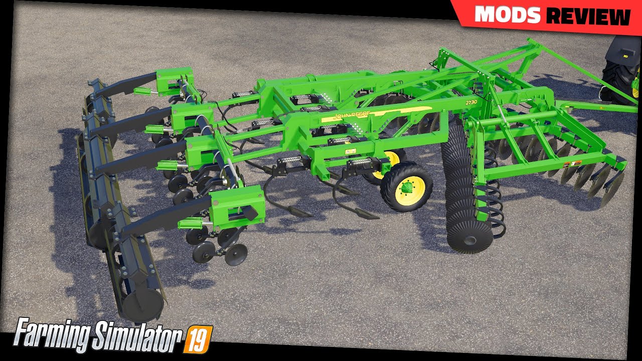 FS19 | John Deere 2730 (Plow) Farming Simulator 19 Mods Review 2K - YouTube