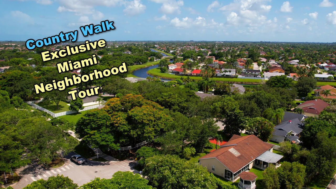 Discover Country Walk, Miami: The Ultimate Suburban Paradise | Drone ...