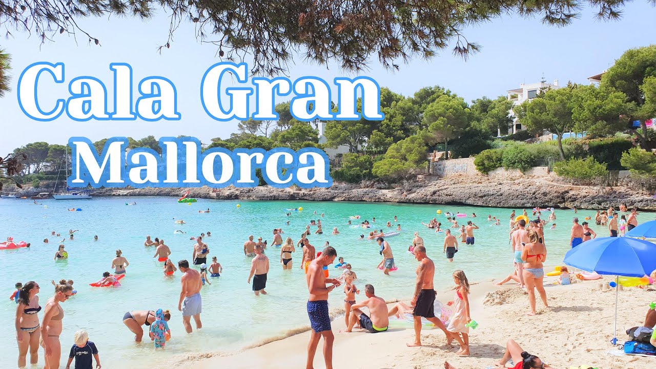 Cala gran Mallorca | Spain | Beach Walk - YouTube