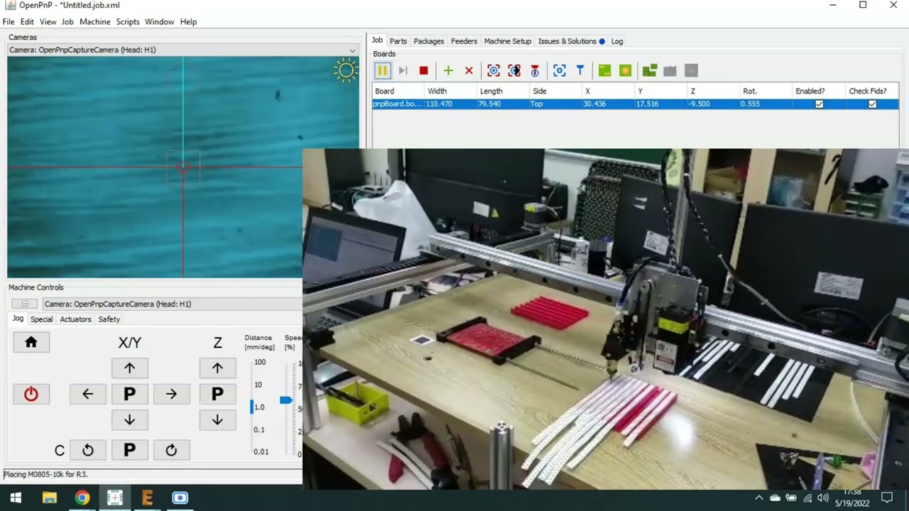 ESP32 OpenPnP. DIY Pick and Place Machine using ESP32 - YouTube