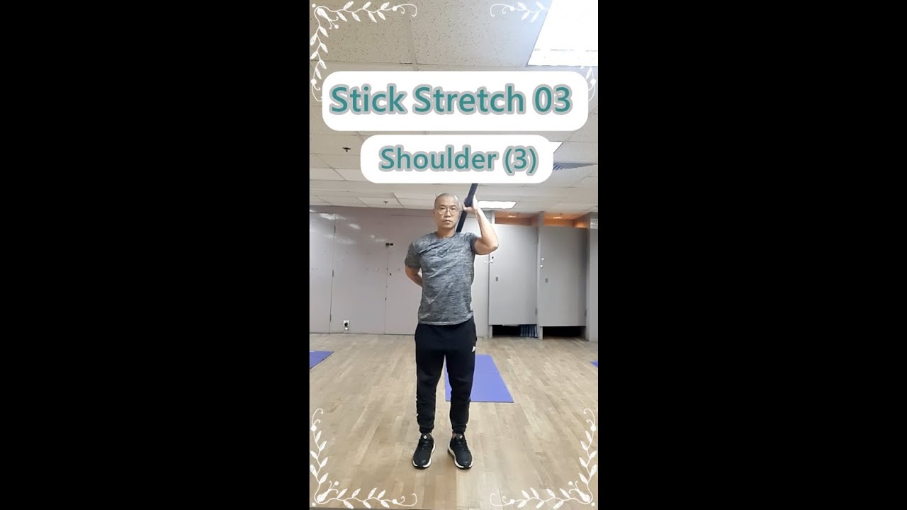 Stick stretch 03 shoulder (3) - YouTube