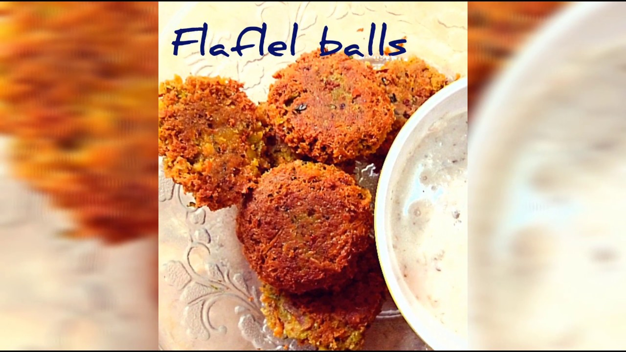 Flaflel ball quick recipe - YouTube