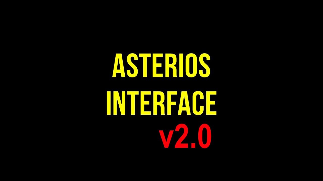 Asterios Interface v2.0 - YouTube