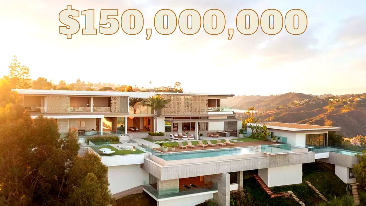 $150,000,000 BRAND NEW LOS ANGELES ESTATE - 10721 Stradella Ct, Los ...