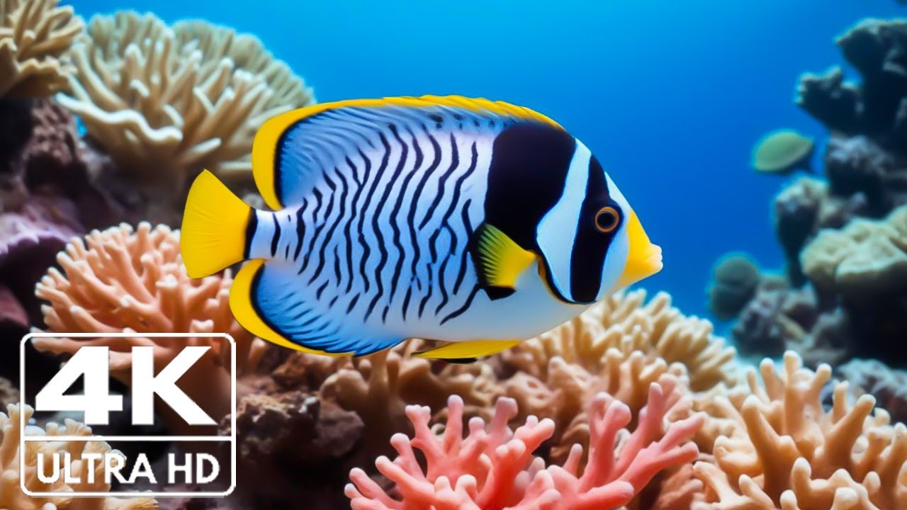 11 Hours Of Beautiful Coral Reef Fish 4K (ULTRA HD) - Relaxing Ocean ...