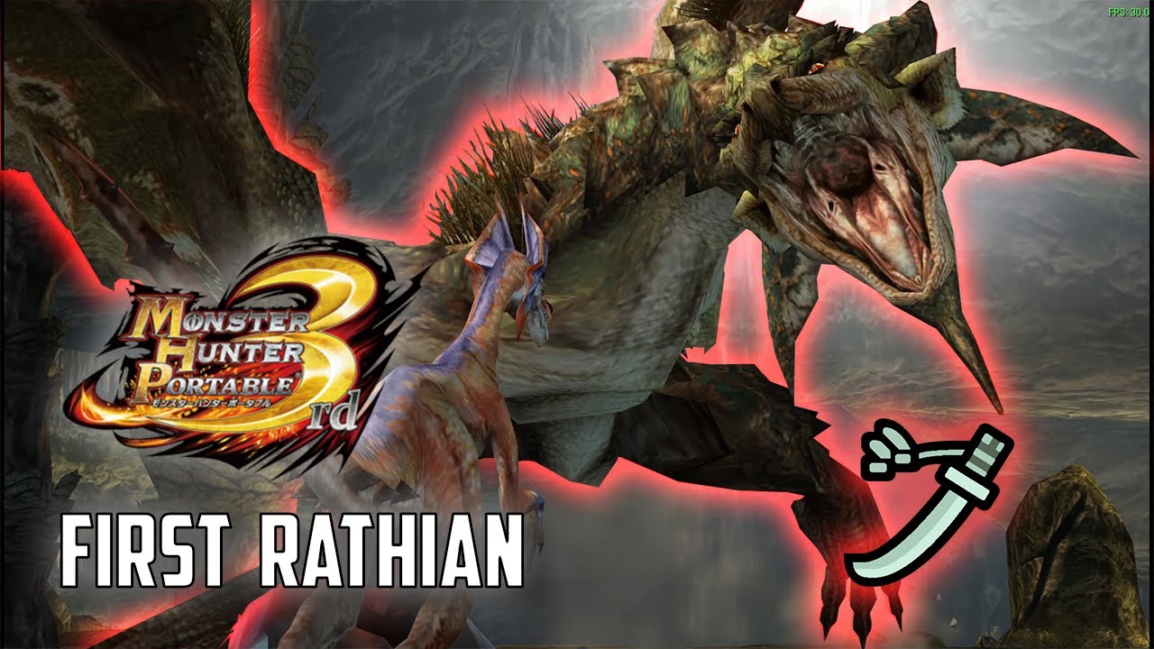 Return to MHP3rd | First Rathian [Longsword] - YouTube