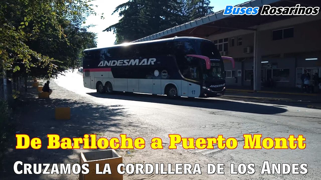 DE BARILOCHE A PUERTO MONTT EN OMNIBUS - ANDESMAR CHILE - YouTube