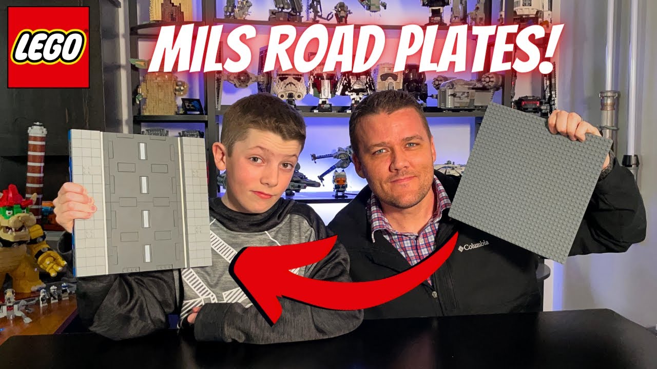 The EASIEST Way To Build Lego MILS Road Plates For Your LEGO City ...