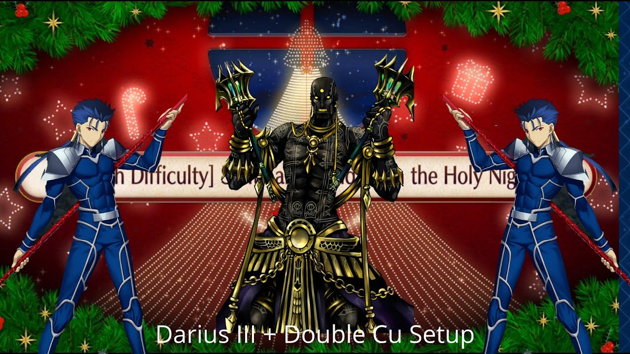 [FGO NA] Archer Nightingale CQ - Darius III + Double Cu Setup - YouTube