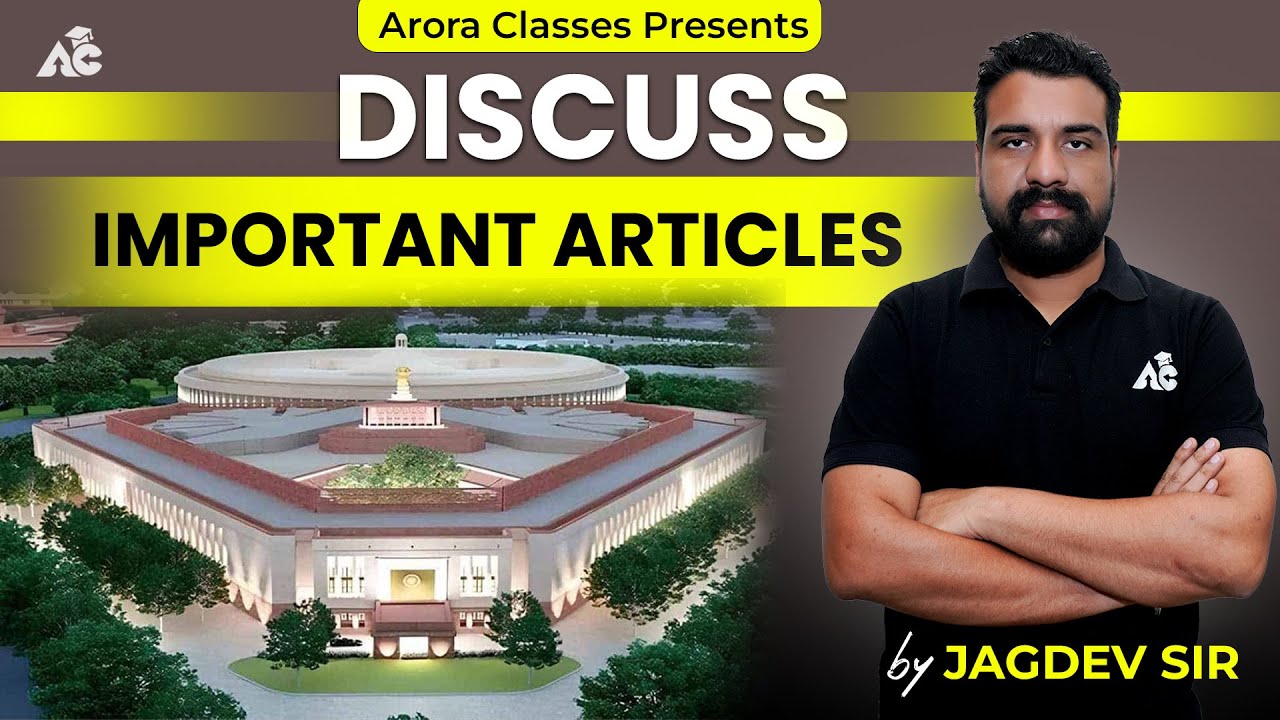 Important Articles || Article 123 of the Indian Constitution ...