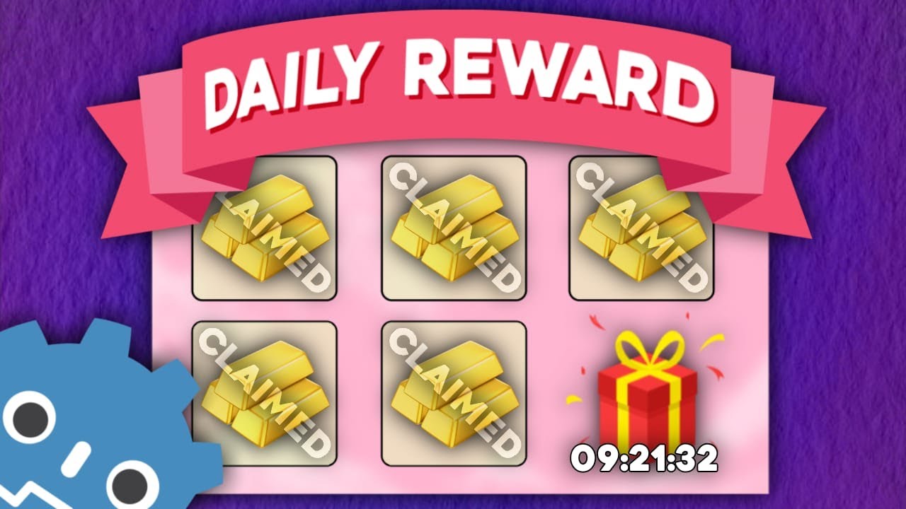 Add Daily Rewards to your Game in 1 Minute - YouTube