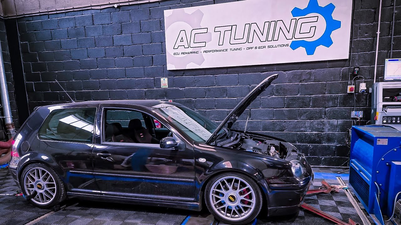 Super Clean MK IV VW Golf GTI Anniversary Hits The Dyno!! - YouTube